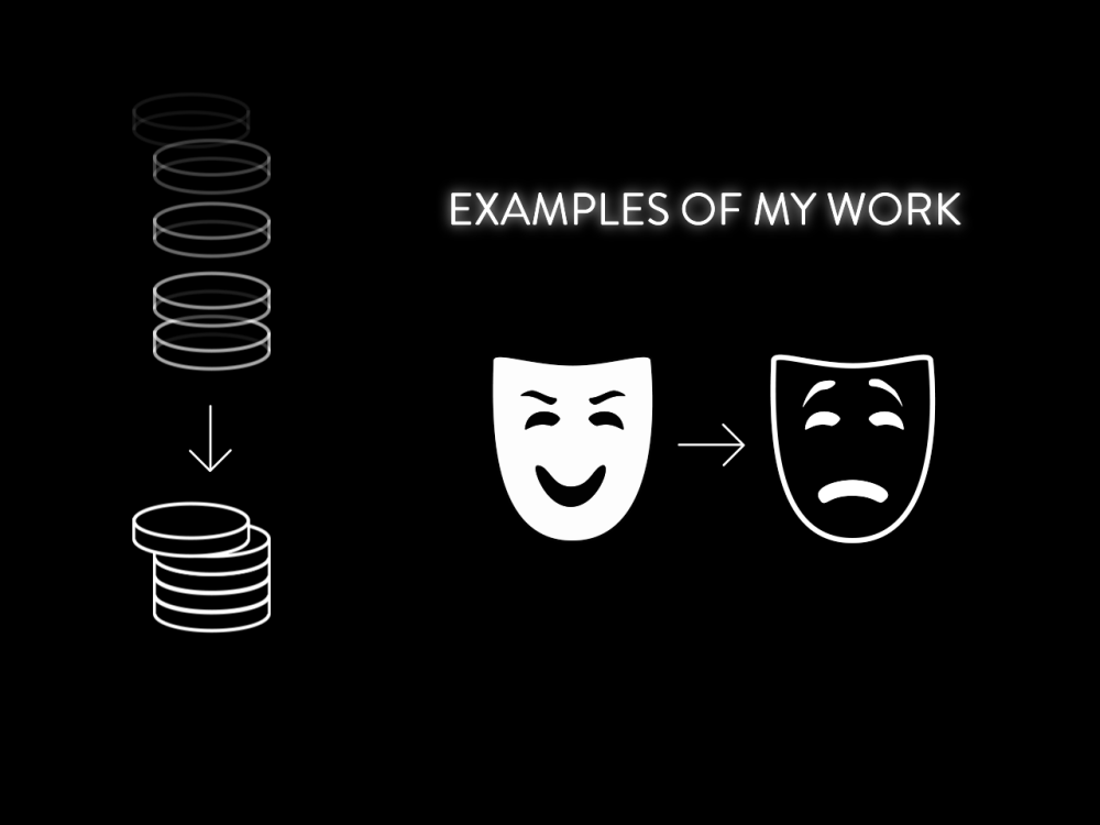 Minimalistic dan koe style animation | Upwork