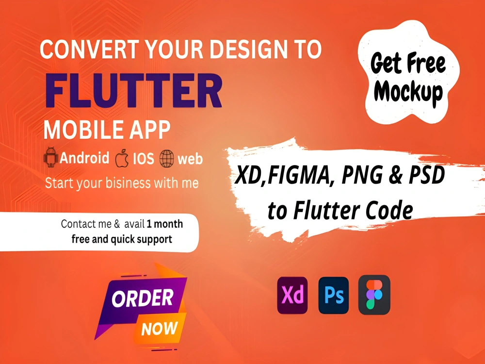 Flutter UI Design From Your Xd, PSD or Figma design | Upwork