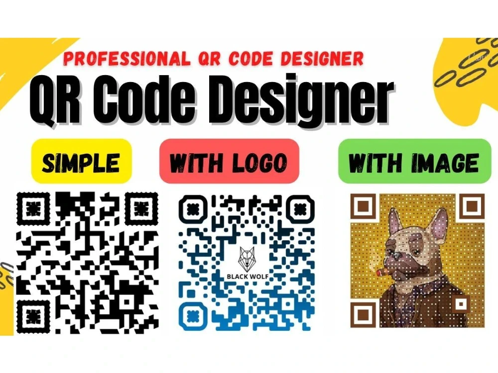 Custom qr code design with your logo | Upwork