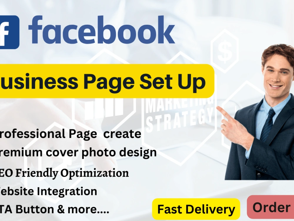 Professional Facebook business page creation & full setup | Upwork