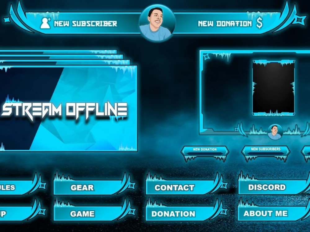 Design custom twitch logo, emotes and animated overlays for stream | Upwork