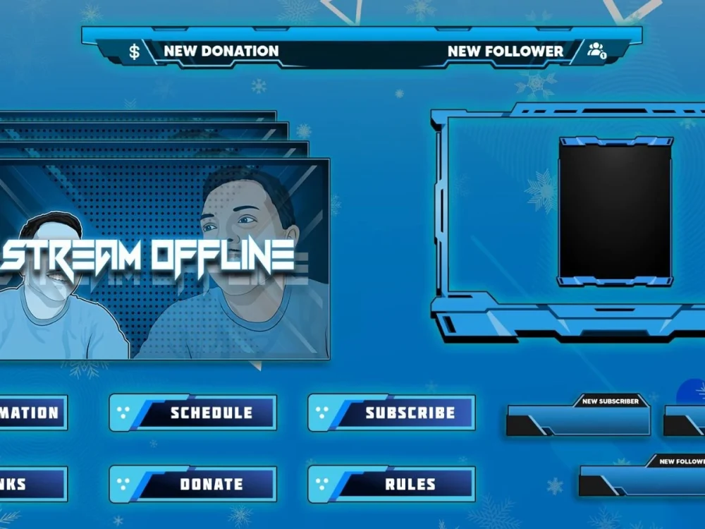 Design custom twitch logo, emotes and animated overlays for stream | Upwork