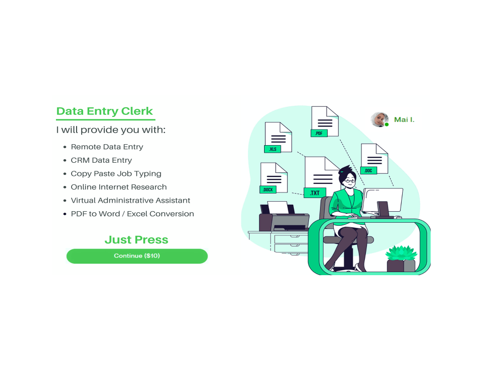 The best Data Entry services you wish with 100% Accuracy | Upwork