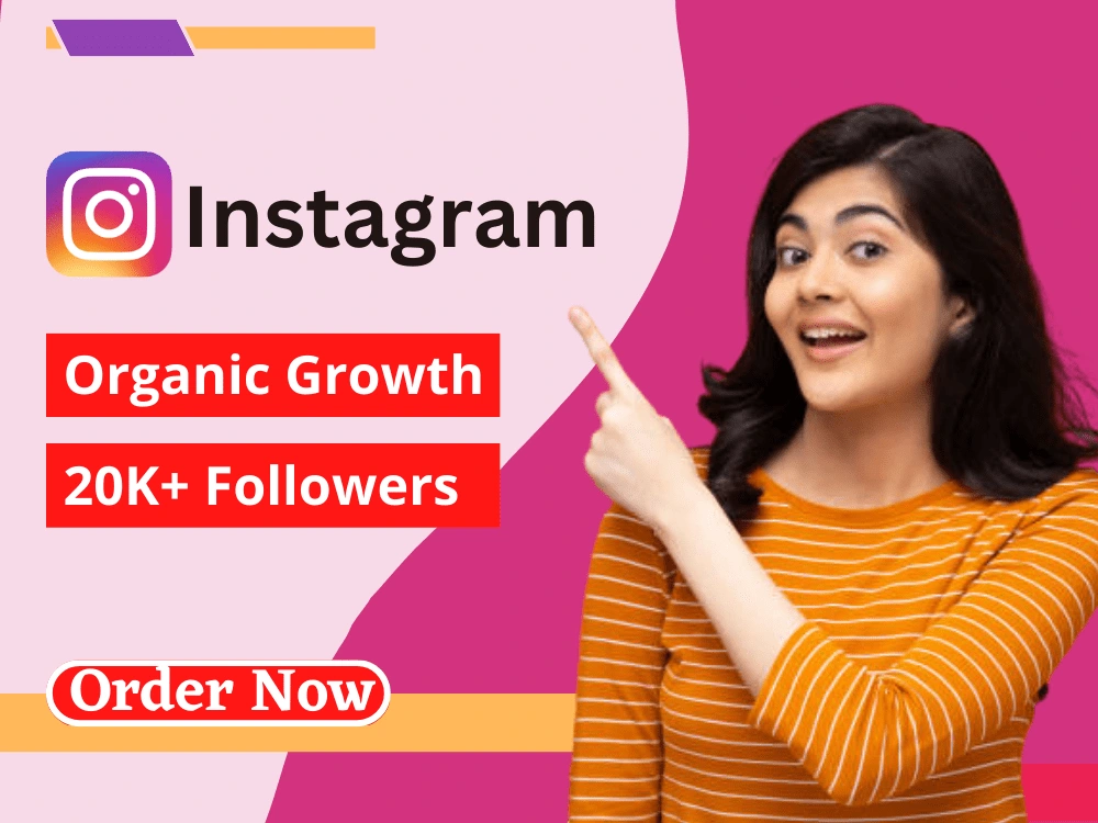 Upto 20K+ Real Instagram Followers | Instagram Organic Growth | Upwork