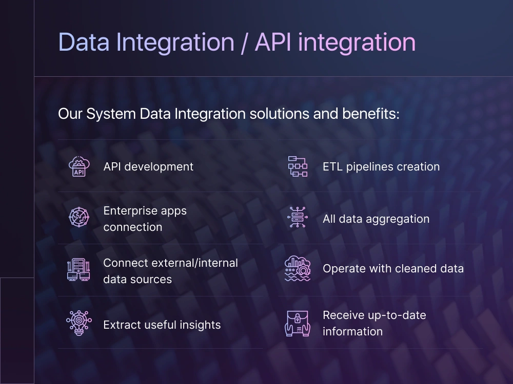 Connected to all the platforms you need and have a seamless data flow ...
