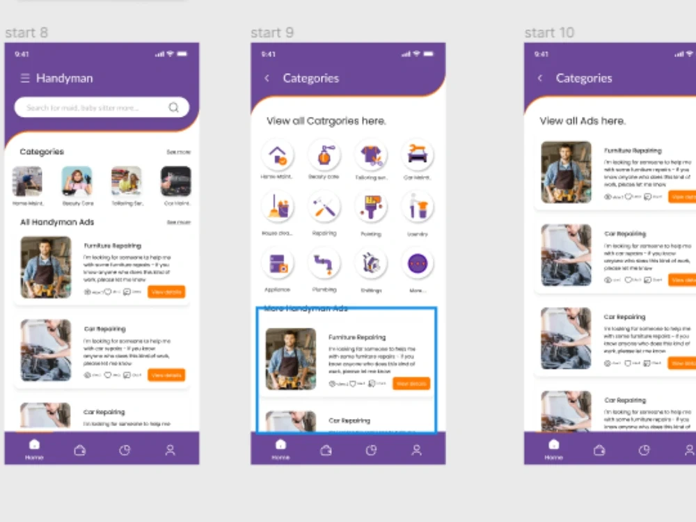 UI/UX design/front end mobile and web designs/ figma expert | Upwork