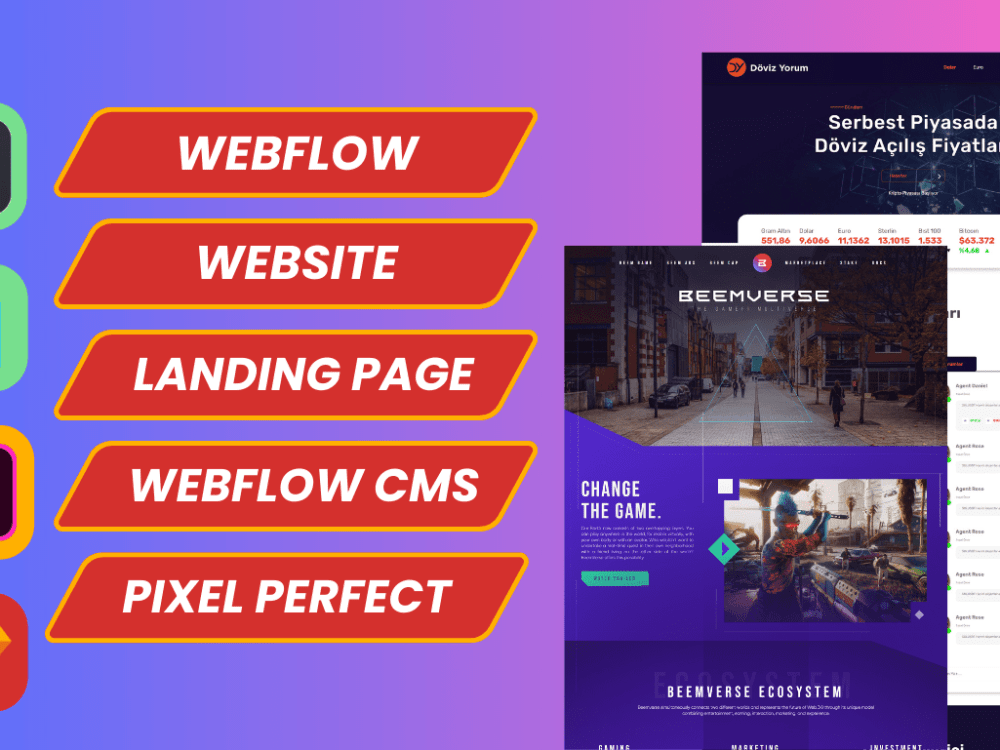 Figma to Webflow Website | Upwork