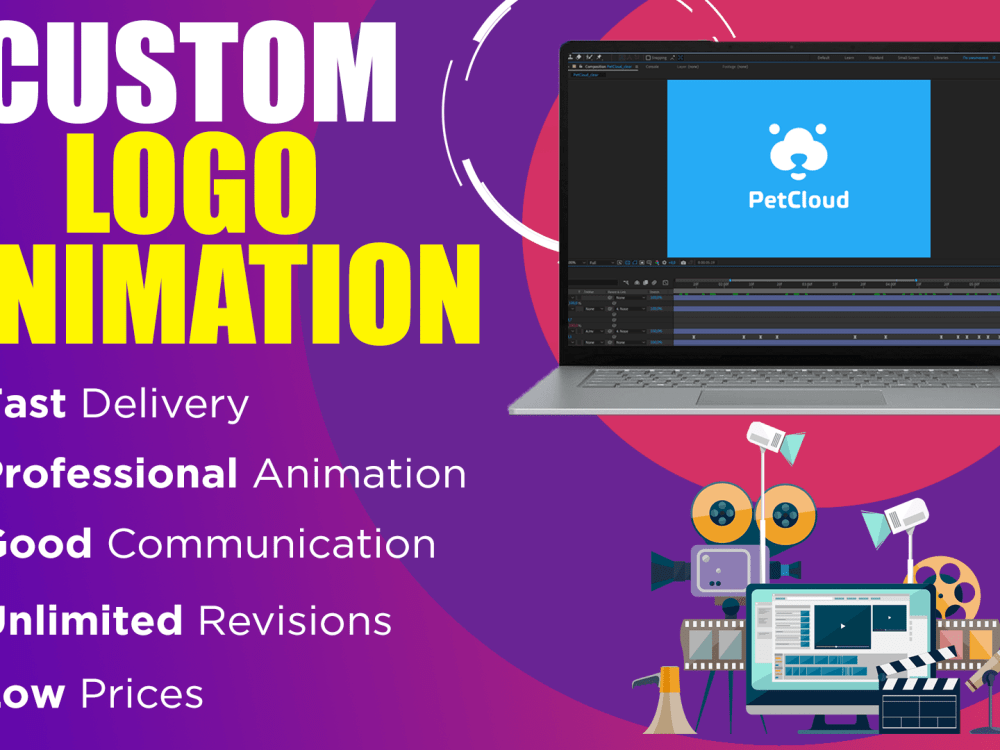 A professional custom logo animation, intro or outro | Upwork