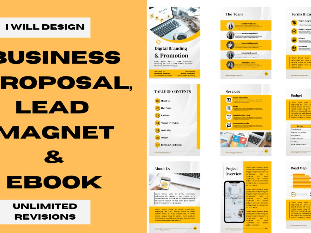 A professionally designed eBook, pdf lead magnet, guidebook or more ...