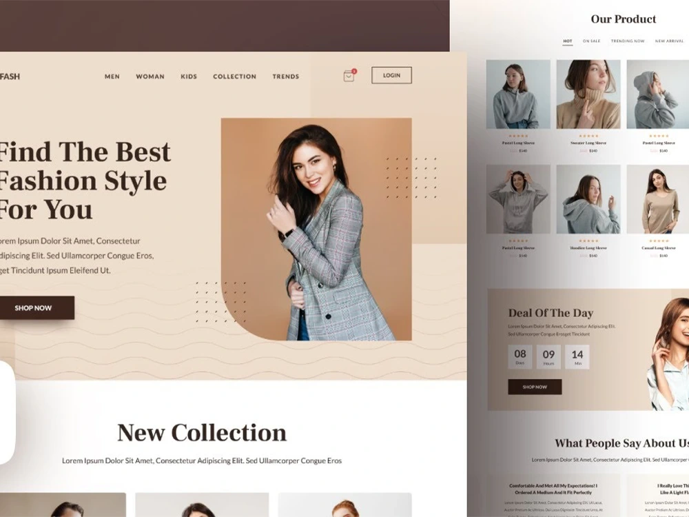 Professional Website Design in Figma UI/UX, and Responsive Design | Upwork