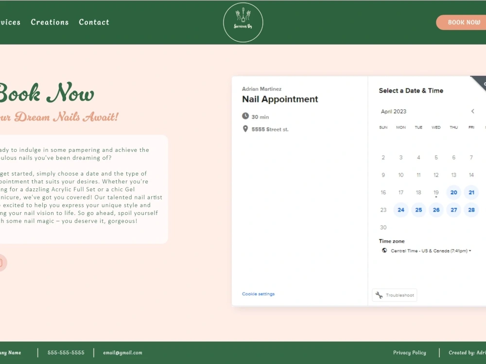 A custom website design | Upwork