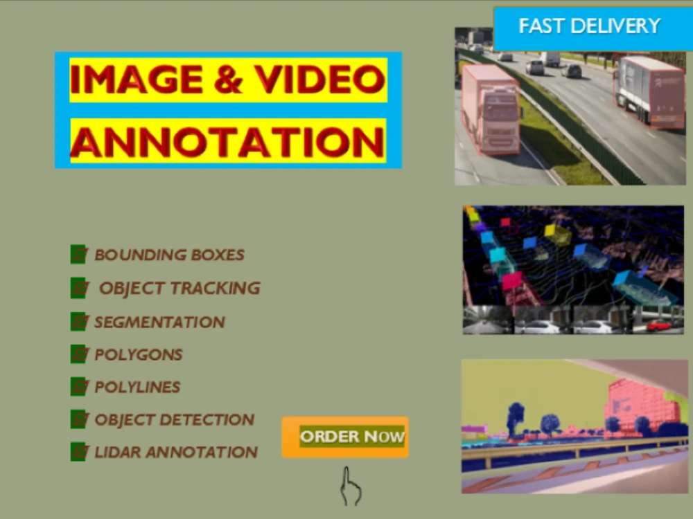 I will do image and video annotation, bounding boxes and all data ...