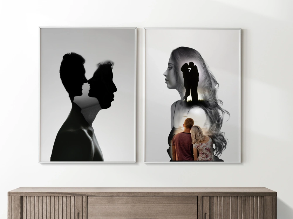 A couple double exposure effect and photoshop editing | Upwork