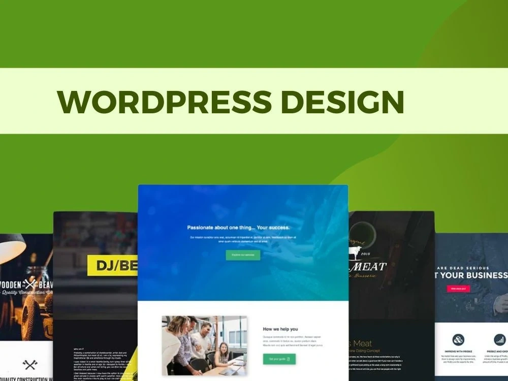 A wordpress design redesign revamp customize website | Upwork