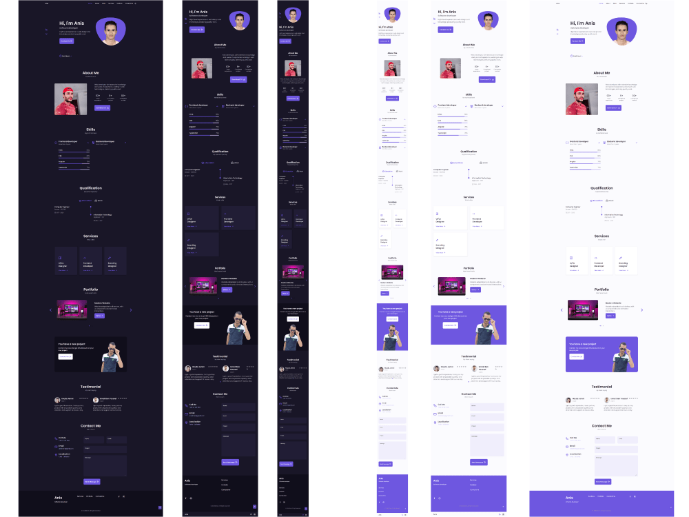 A fantastic Portfolio HTML Template | Upwork