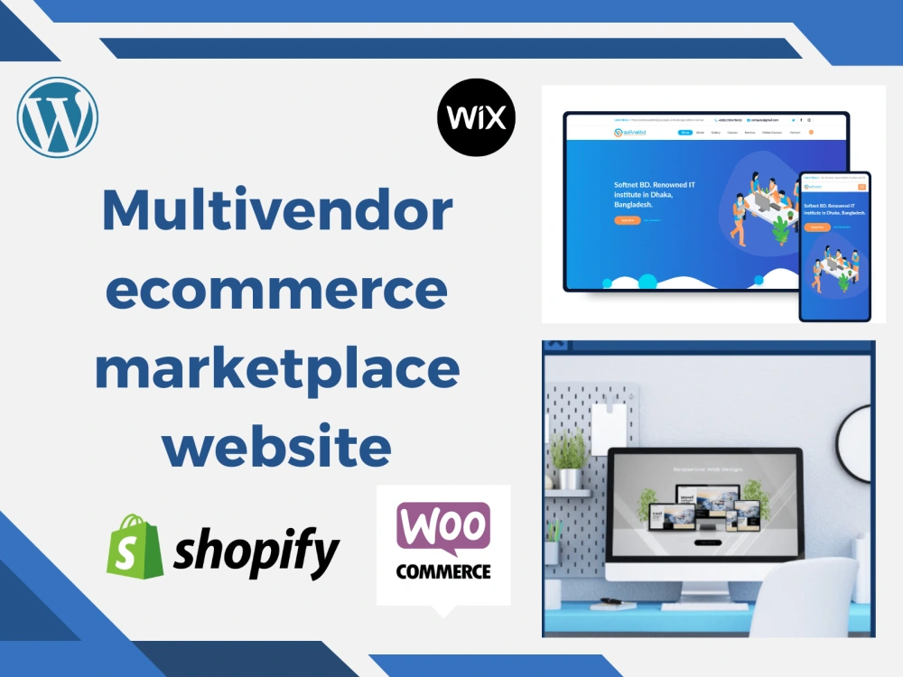 Multi vendor ecommerce marketplace website | Upwork