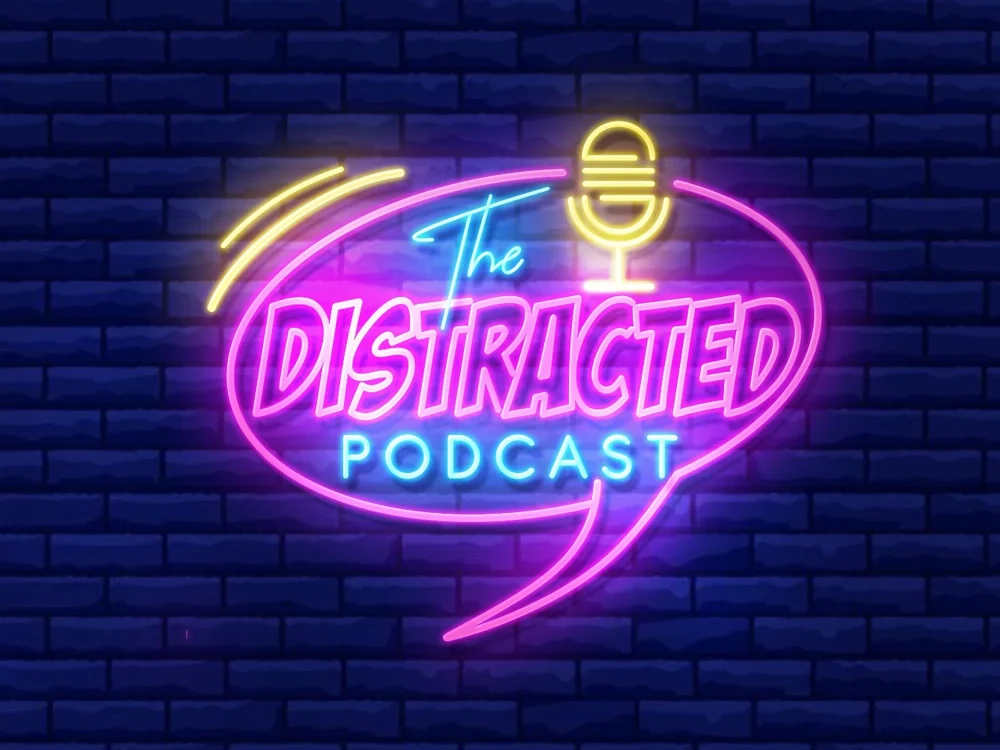 A stunning podcast neon logo | Upwork
