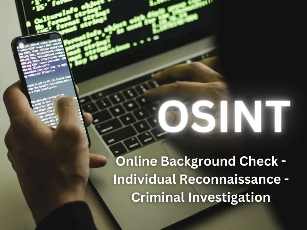 A private investigator, OSINT expert and background checker | Upwork