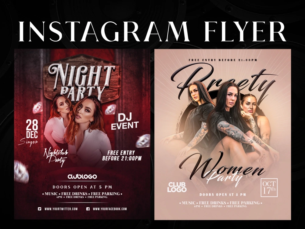 Amazing instagram flyer and banner | Upwork