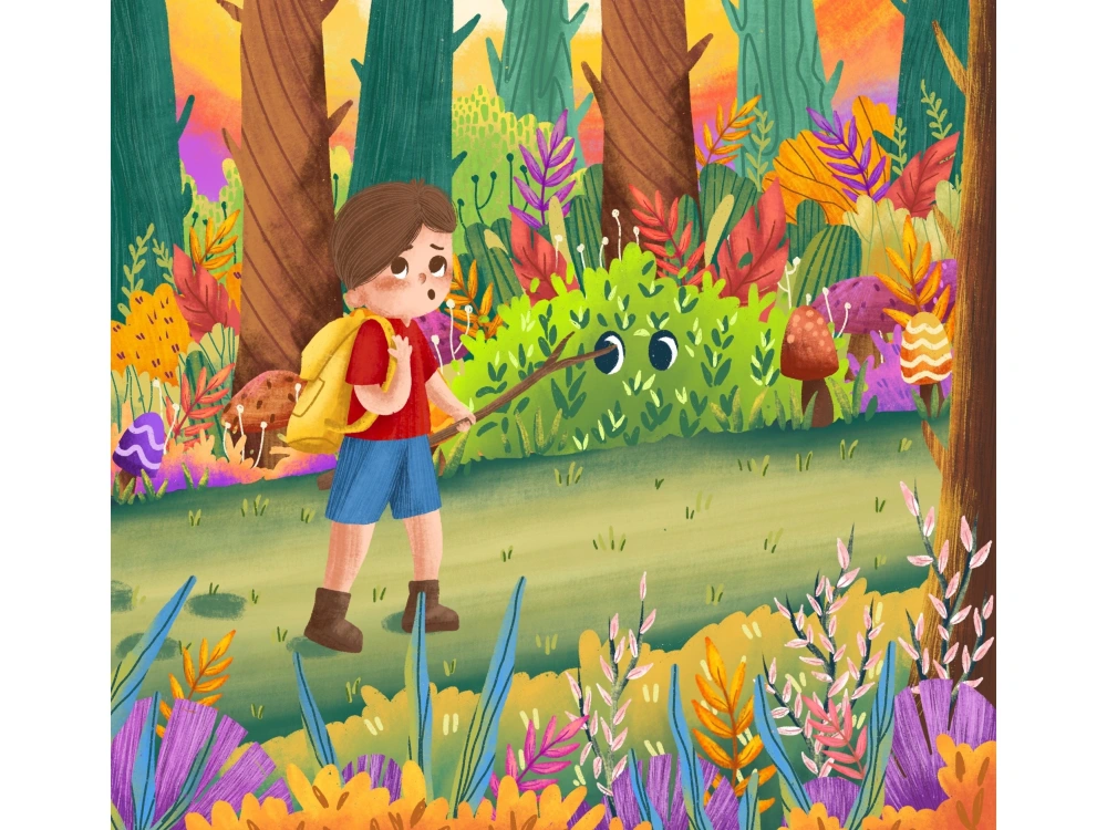 An Amazing Cute Childrens Book Illustration and Cover for your Story ...