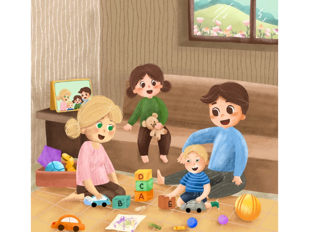 An Amazing Cute Childrens Book Illustration and Cover for your Story ...