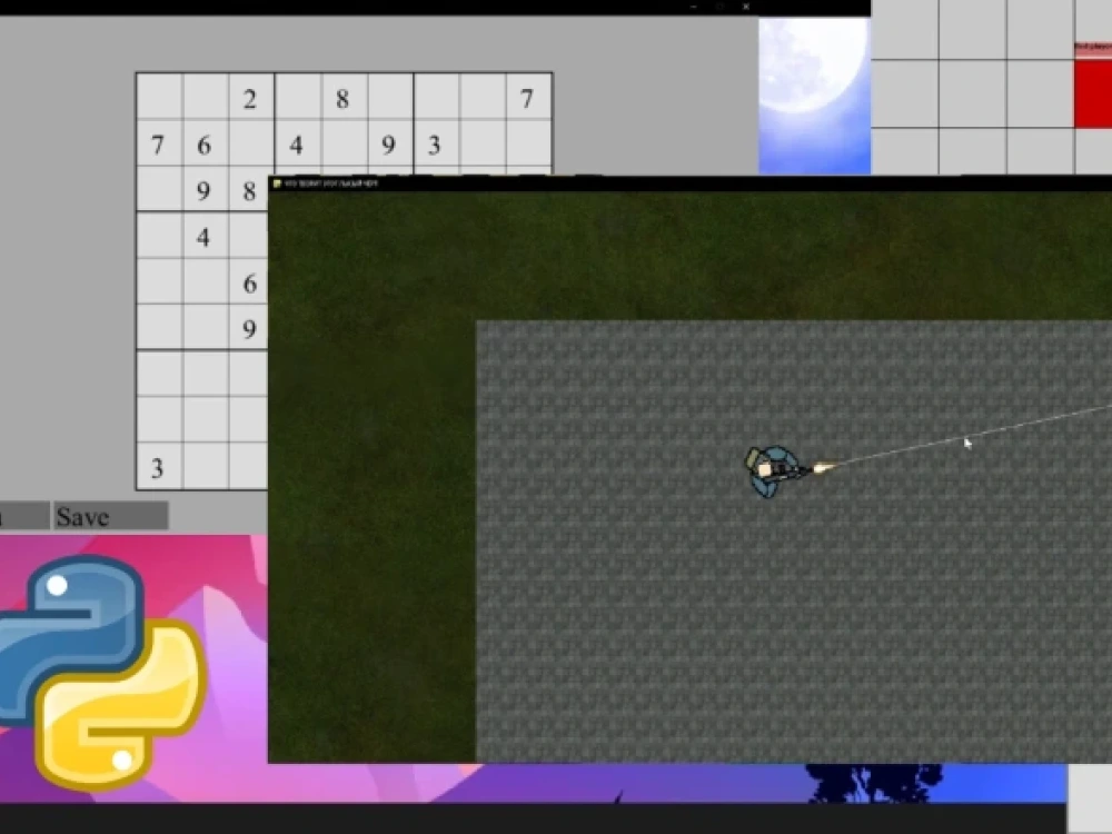 A game written in the Python programming language | Upwork