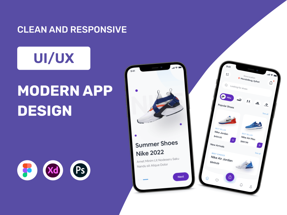 Amazing UI UX design for mobile and web apps using figma | Upwork