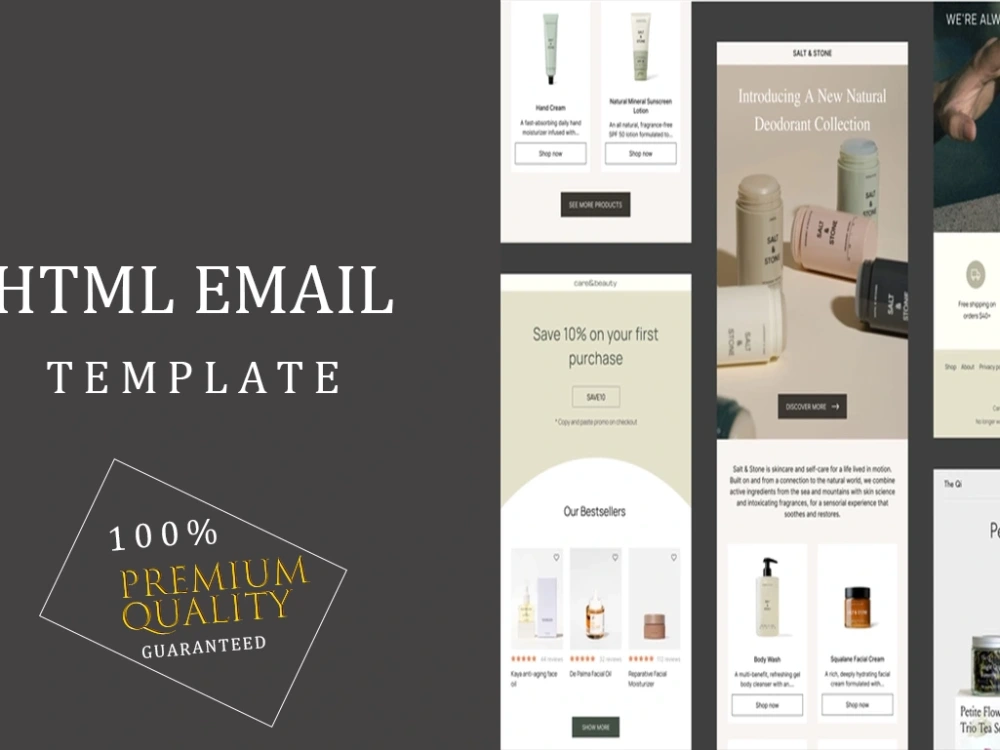 HTML Email Template Design, PSD to HTML, HTML Design, HTML Email ...