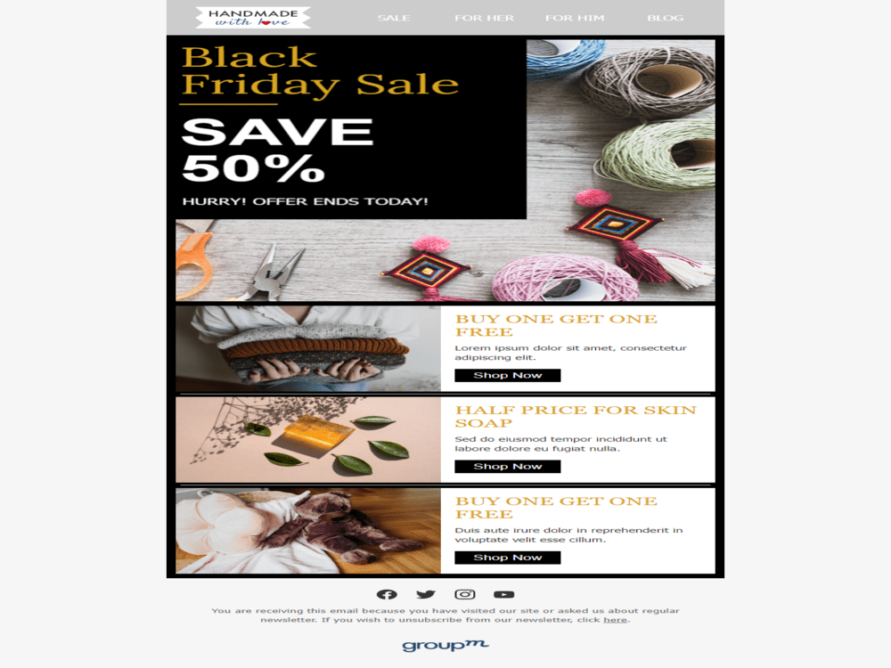 HTML Email Template Design, PSD to HTML, HTML Design, HTML Email ...