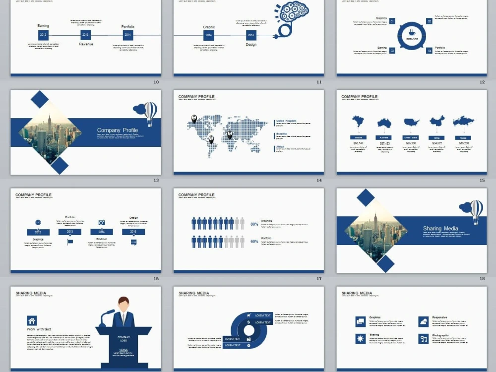 A professional, Slide and deck for your business. | Upwork