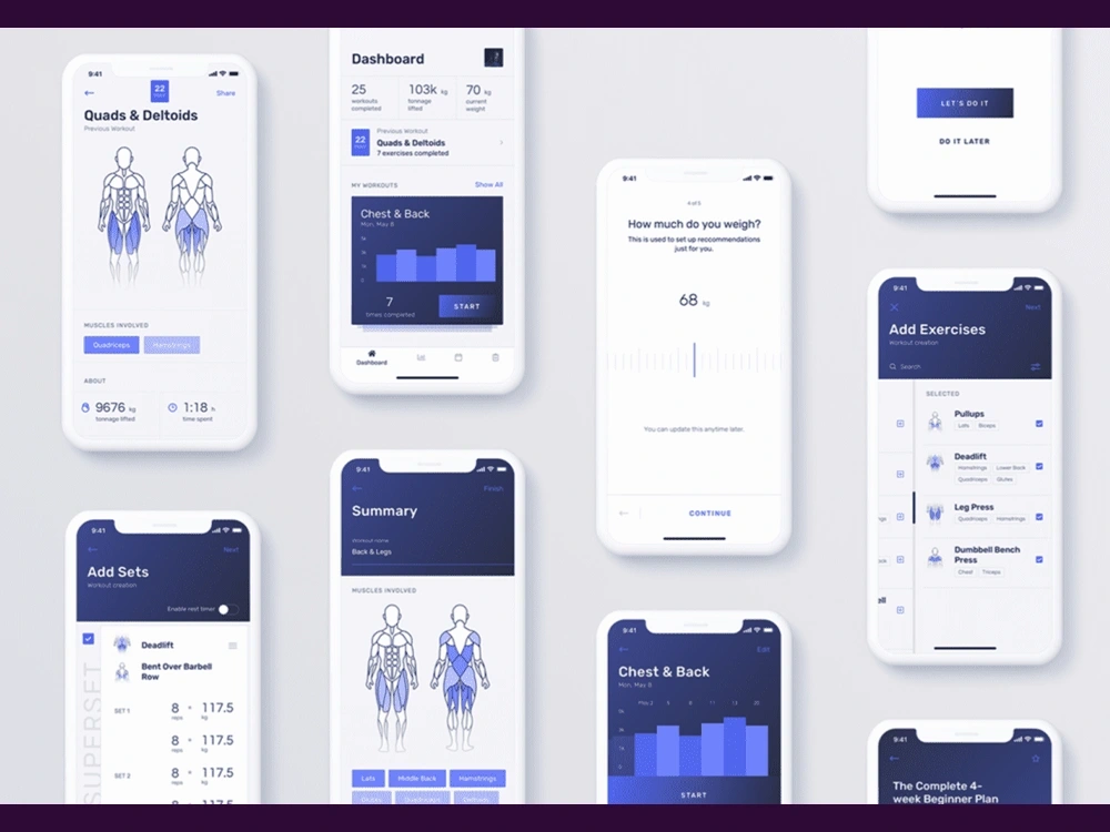 Mobile app UI design, UX/UI with High-Fidelity Mockups in Figma | Upwork