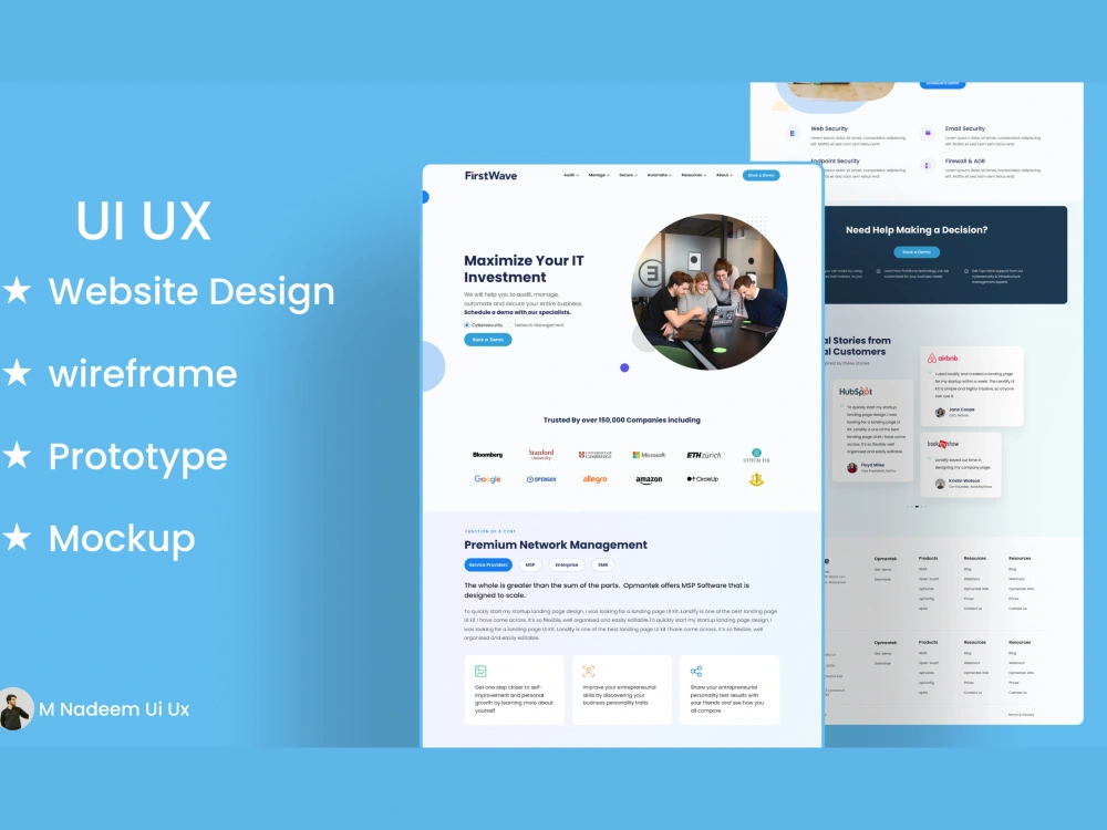 Creative UI UX design Website Design Mobile Design Mockup Dashboard ...