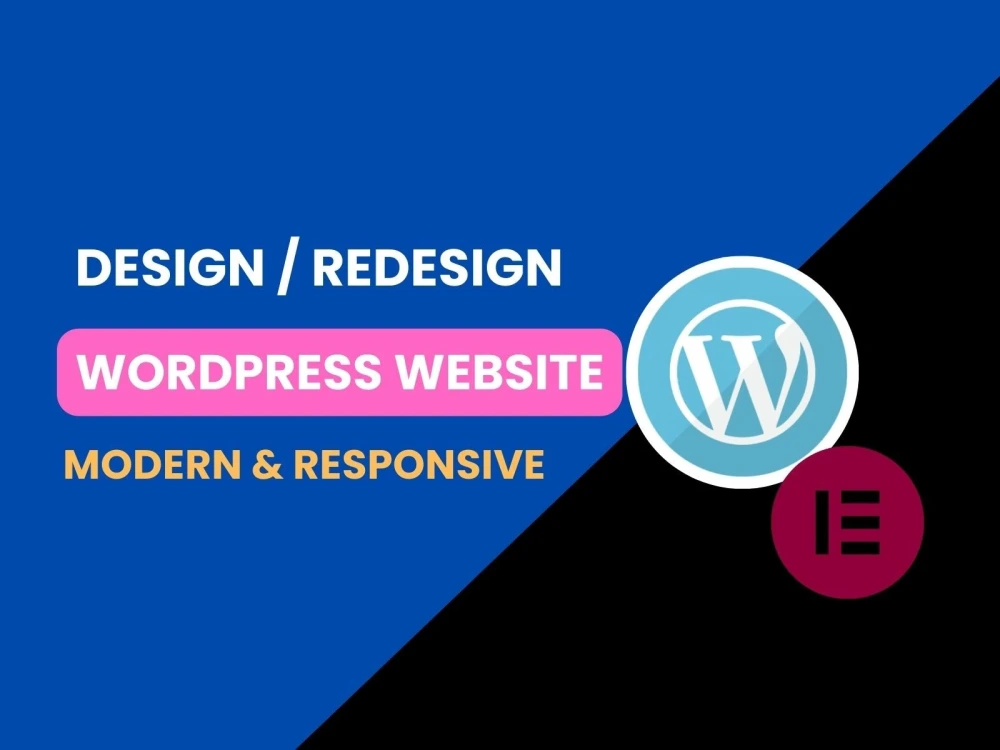A responsive and modern wordpress website using elementor | Upwork
