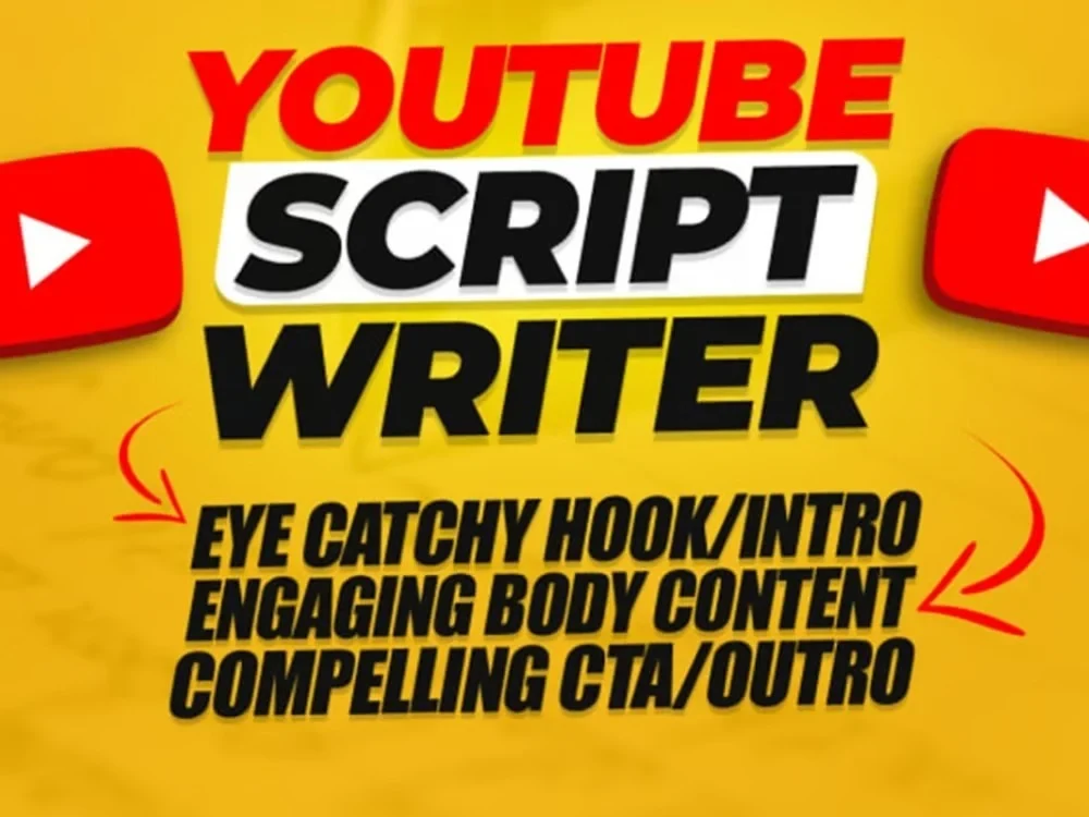 Engaging YouTube Script Writing for your Video from YouTube Script Writer | Upwork