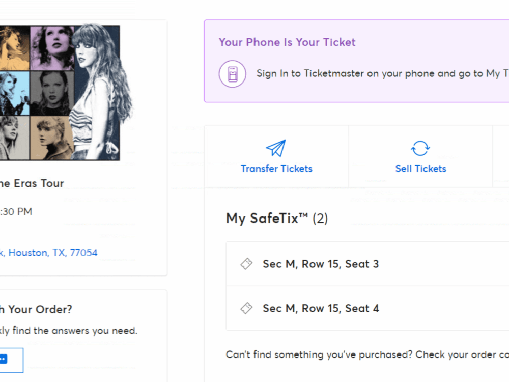 Ticket Pullers team to Pull Tickets for you on Ticketmaster Axs and other | Upwork
