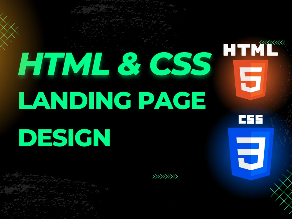 A high-converting responsive landing page design with HTML, CSS | Upwork