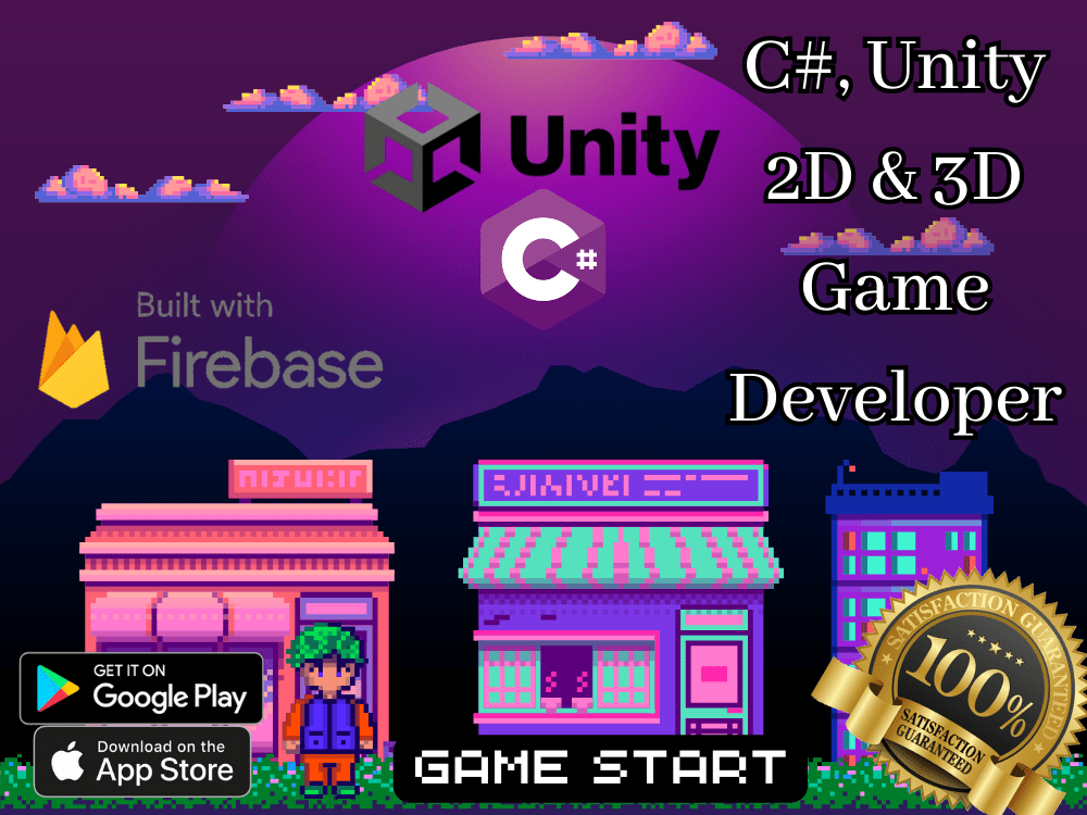 A C#, Unity 2D & 3D All Genre Game Developer with a Multiplayer ...