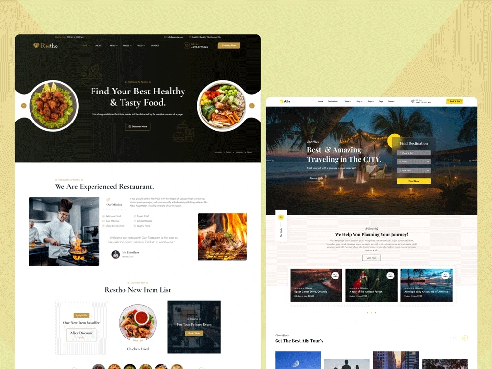 Frontend Development- HTML to React JS/ Next JS | Pixel perfect conversion | Upwork