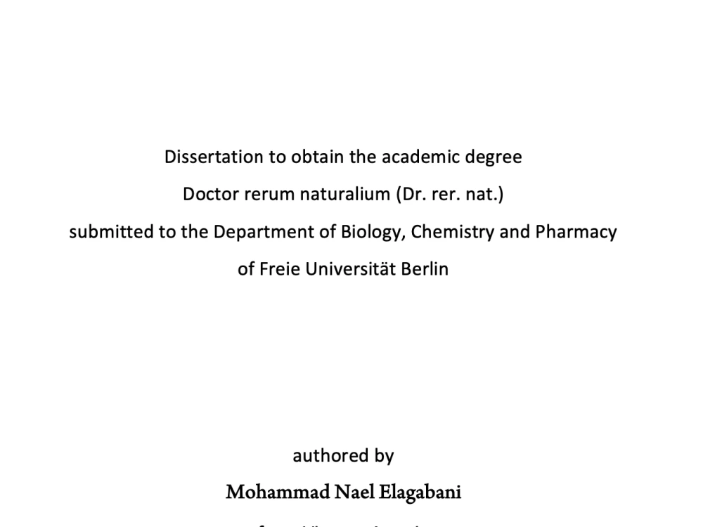 A meticulously revised, edited and proofread scientific document back ...