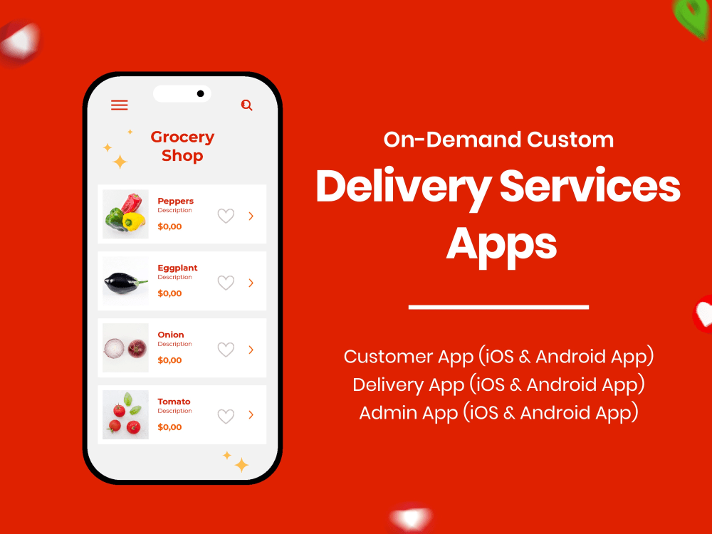 On-Demand Custom Delivery Services App | Upwork