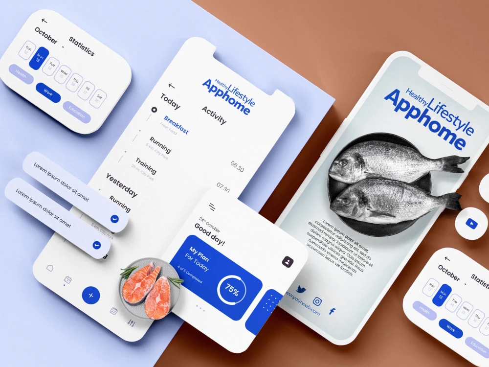 Mobile Chat App, Figma Design | Upwork