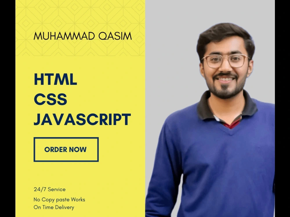 Create Responsive Frontend in Html CSS Javascript PHP | Upwork