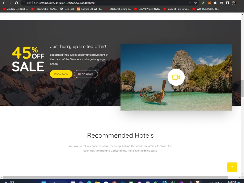 Create Responsive Frontend In Html Css Javascript Php Upwork