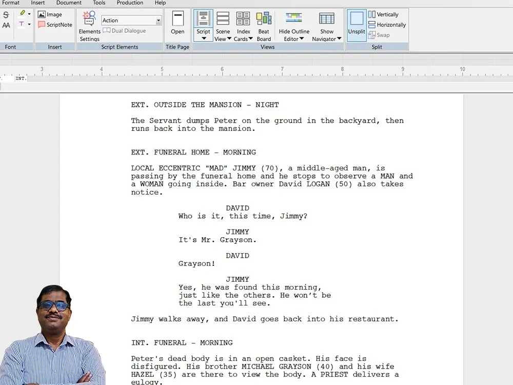 Industry-Standard Short Film screenplay & script written in the Final ...