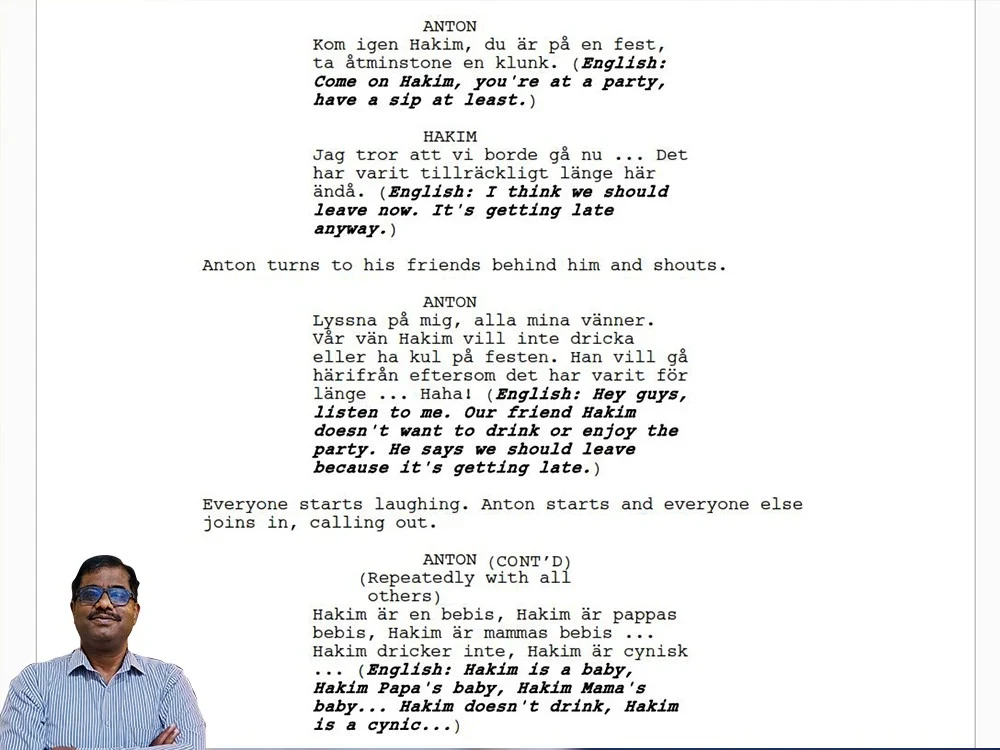 Industry-Standard Short Film screenplay & script written in the Final ...