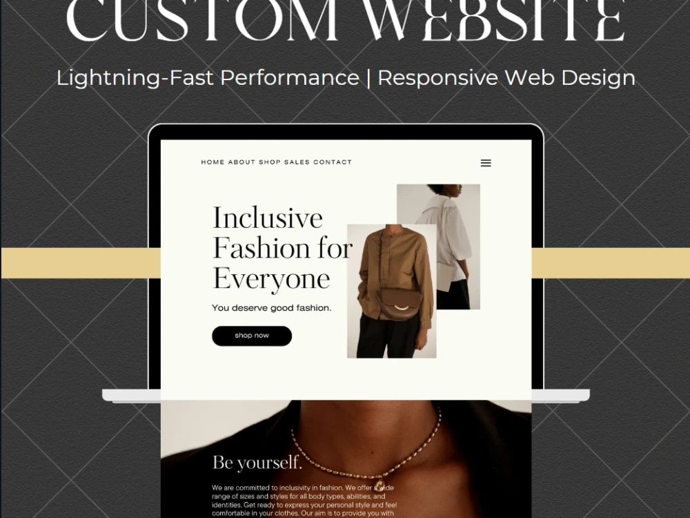 Responsive, custom website with Lightning-Fast Performance | Upwork