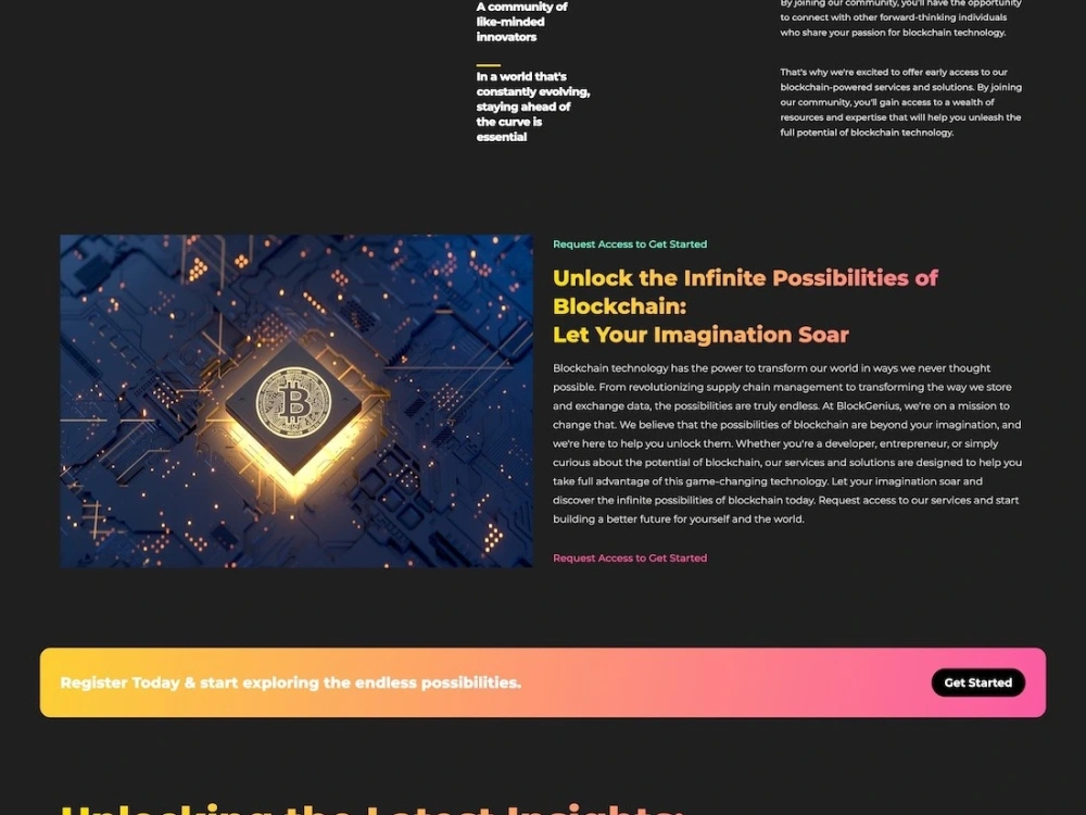 A professional pixel-perfect landing page | Upwork