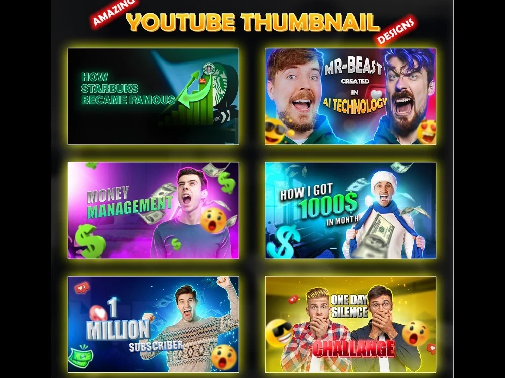 A Professional Youtube Thumbnail | Upwork