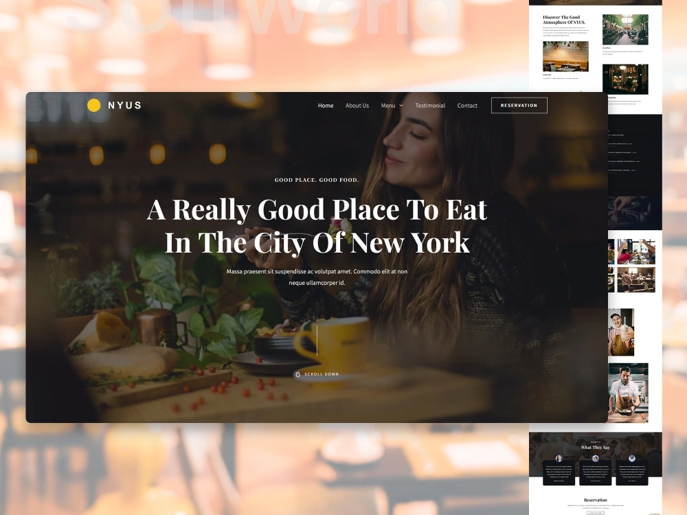 Super functional responsive and clean website | Upwork