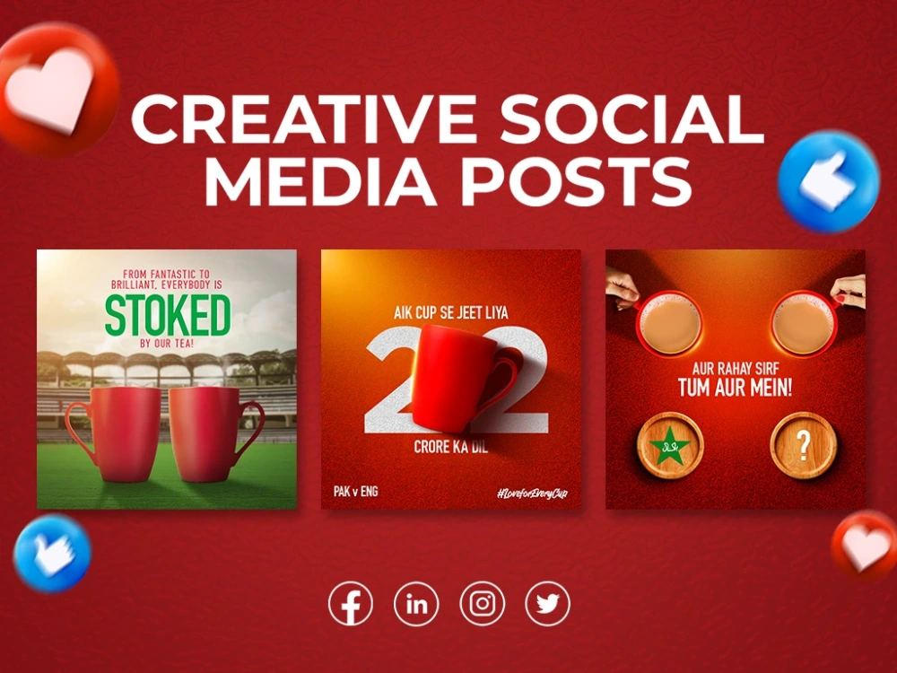 Creative social media posts, banners and instagram carousel | Upwork